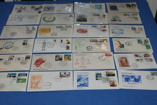 Turkish Republic Northern of Cyprus sleeved First Day Covers FDC ...