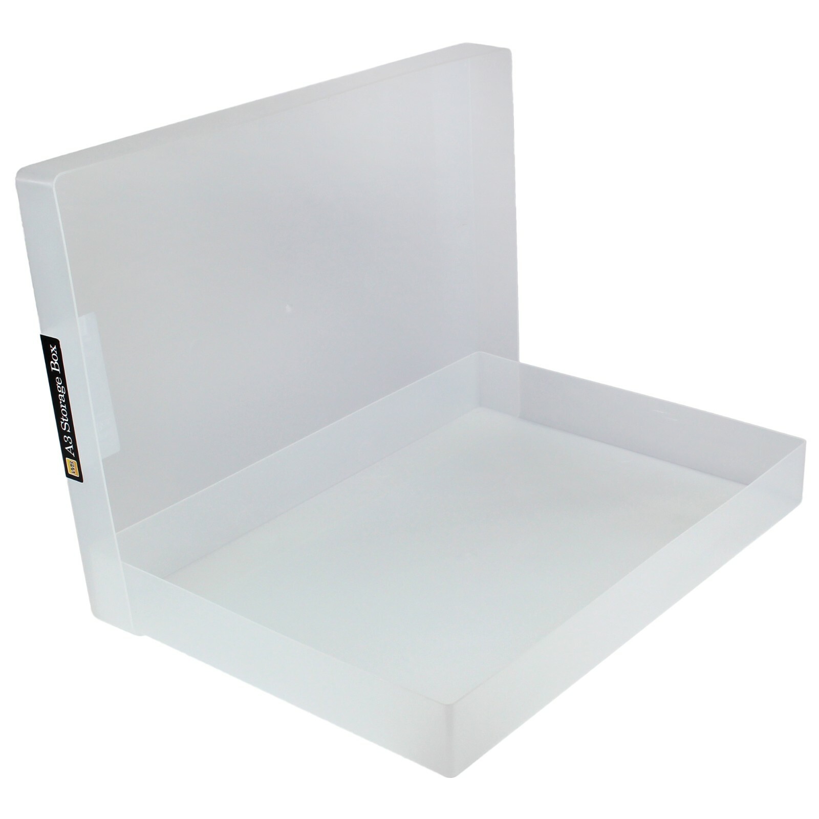 WestonBoxes A3 Plastic Storage Box with lid for A3 or SRA3 Paper - 8.3 ...