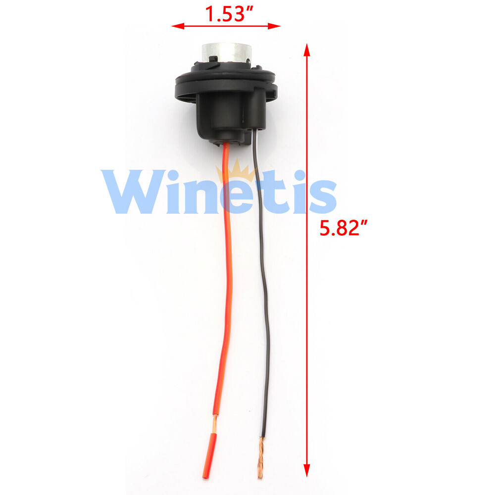 Universal Pigtail Wire Female Socket 1156 P21W U 2X Harness Rear Turn ...