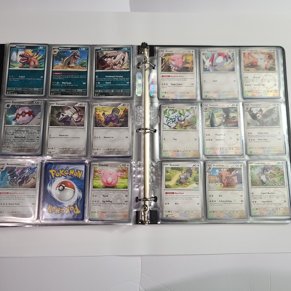 Pokemon Scarlet & Violet Base Set SV1 Binder Incomplete 160+ Cards EX ...