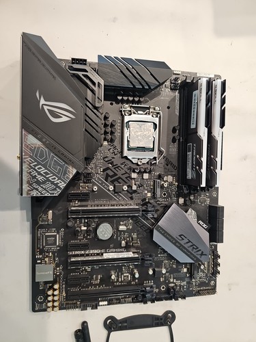 M68 MOBO COMBO i7-9700K + 16gb RGB RAM + ASUS STRIX Z390-E MOTHERBOARD ...