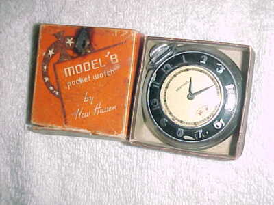 BLACK ENAMEL SENTINEL B-2 POCKET WATCH - JUMP SECONDS - INGRAHAM | eBay