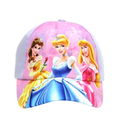 Disney Princess Cap Aurora Cinderella Belle Girls Hat - Purple | eBay