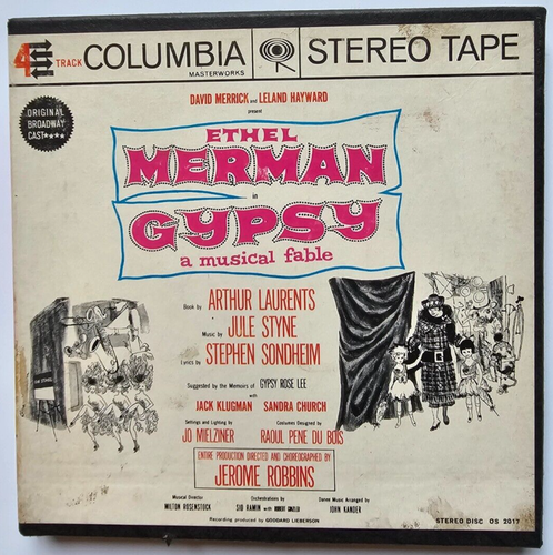 Ethel Merman - Gypsy (A Musical Fa - 1959 - Reel To Reel Tape - 7-1/2 ...