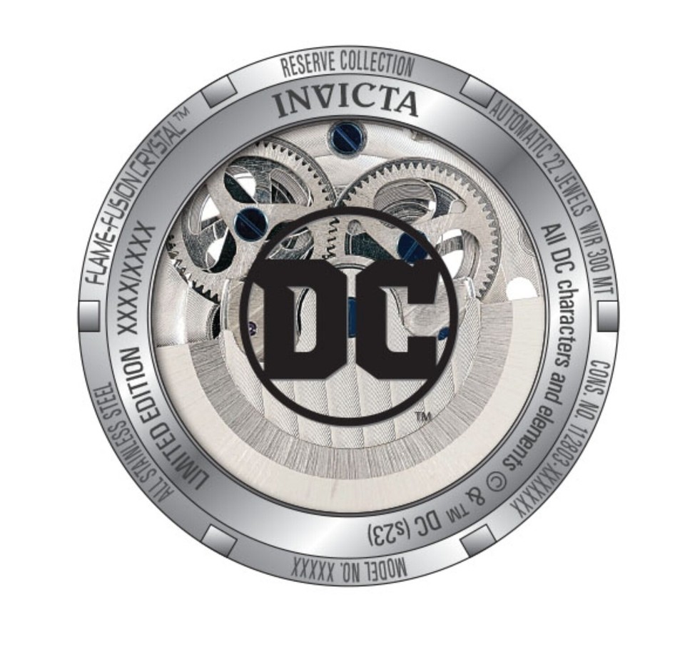 Invicta Reserve DC Comics Batman Automatic Men's Limited Watch 46mm ...