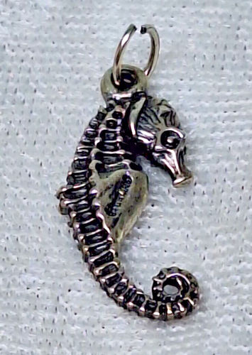 Vintage Silver Seahorse Charm 2.3g 925 Bracelet Charm | eBay