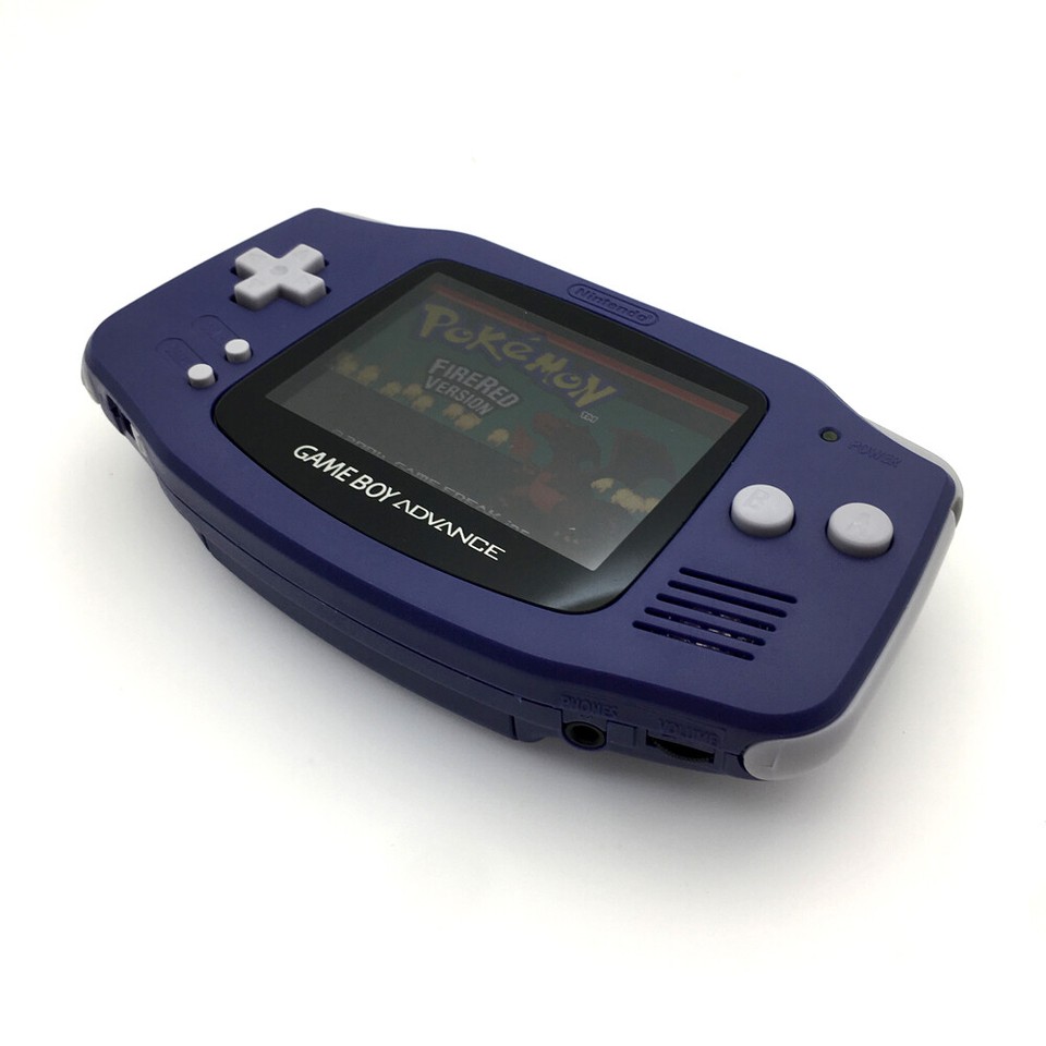 Dark Blue 10 Levels Brightness Backlight V2 IPS LCD Game Boy Advance ...