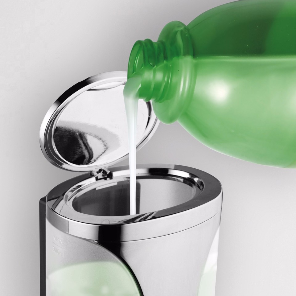 Soap Dispenser Bathroom Wall Mount Shower Shampoo Lotion Container ...