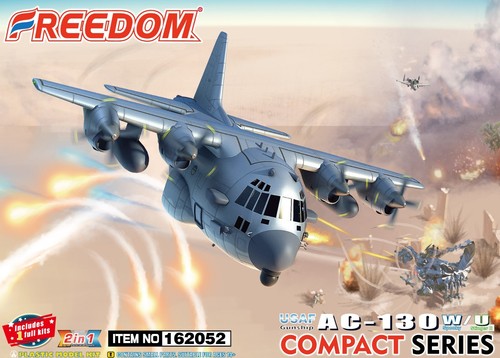 Freedom Model Kits Compact Series AC-130W/U Gunship USAF 162052 | eBay
