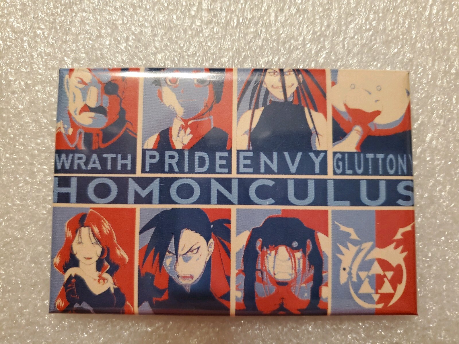 Fullmetal Alchemist Anime Refrigerator Magnet 2" by 3" | eBay