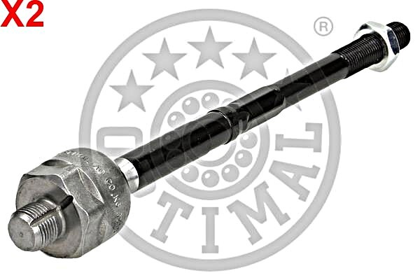 Front Inner Tie Rod Axle Joint 2x OPTIMAL Fits BMW E88 X1 E84 04-15 ...