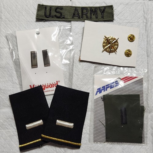 8 piece Bundle O2 First Lieutemant (1LT) Uniform Army Military Rank ...