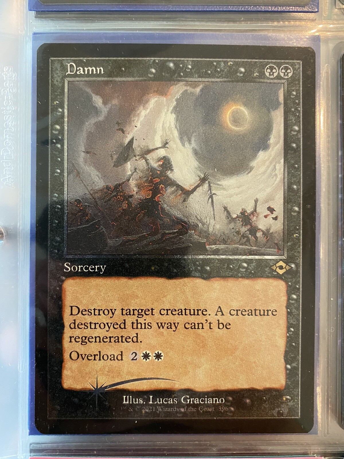 MTG Magic: The Gathering FOIL Damn Retro Modern Horizons 2 MH2 NM! | eBay