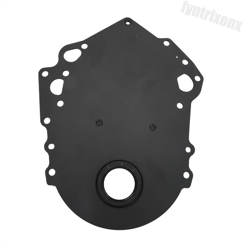 For Ford 302 Windsor 351C Cleveland Black Timing Cover with Seal Kit US ...