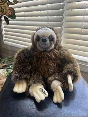 AURORA Plush 9” Sloth Brown Costa Rica | eBay