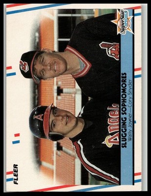 1988 Fleer #622 Slugging Sophomores (Wally Joyner / Cory Snyder) SSS | eBay