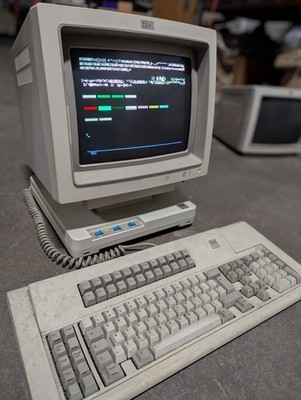 VINTAGE Working! IBM 3179 Terminal 1984 Looks Great!!, IBM Vintage ...