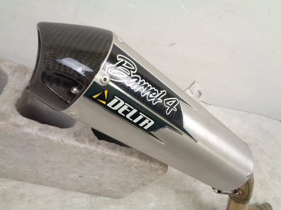 D Tracker X Klx250 Fi 08-17 Delta Barrel 4 Slip-On Silenziatore di ...