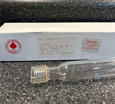 NEW In Box Ace Glass Column Chromatography #11 THDS X 300MM 5795-10 ...