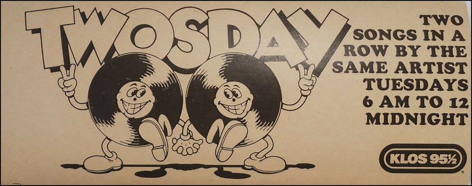 KLOS Party Animal Vintage 80's KLOS Radio Rainbow Promo Concert Bumper ...