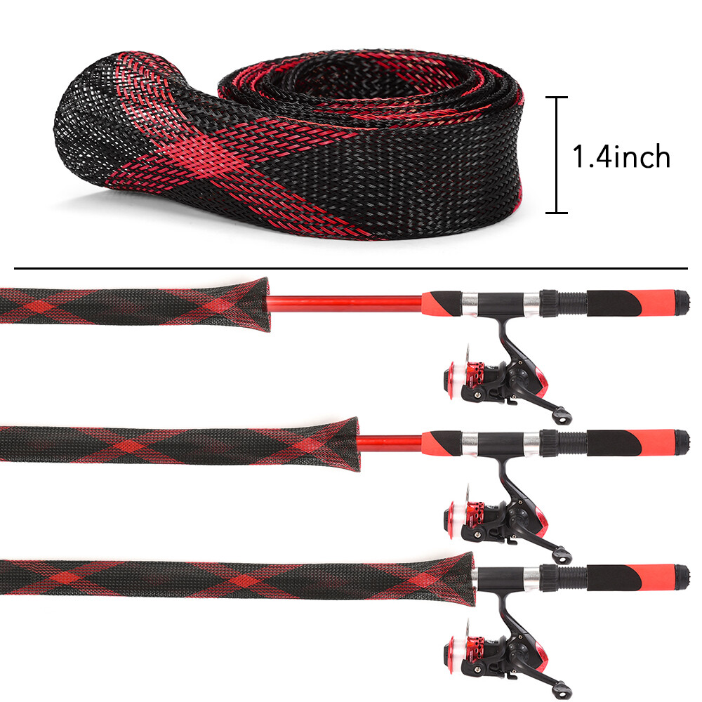10 Pack 170cm Fishing Rod Cover Rod Sleeve Rod Sock Pole Glove ...