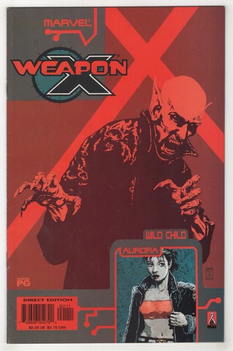 Weapon X The Draft Wild Child #1 (Oct 2002 Marvel) [Wolverine, Aurora] Sciver -j | eBay