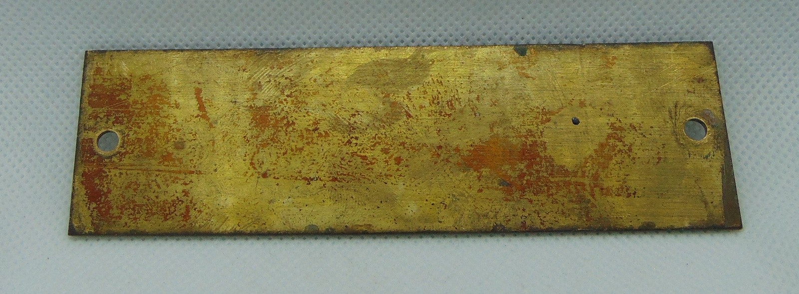 Vintage Brass Naval Ship Plaque Sign Tag Authentic 2ND OFF. | eBay