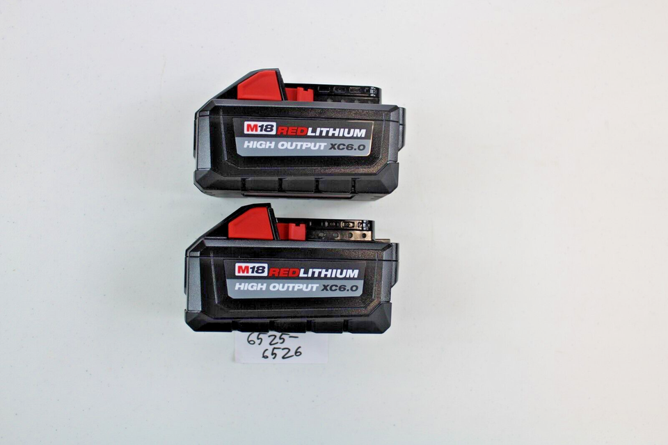 Milwauke 48-59-1862S M18 XC6.0 Starter Kit--new- open box --6525-6526 ...