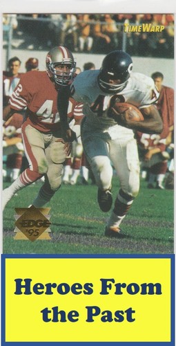 1995 Collector's Edge TimeWarp Prisms #9 Ronnie Lott / Gale Sayers 053 ...