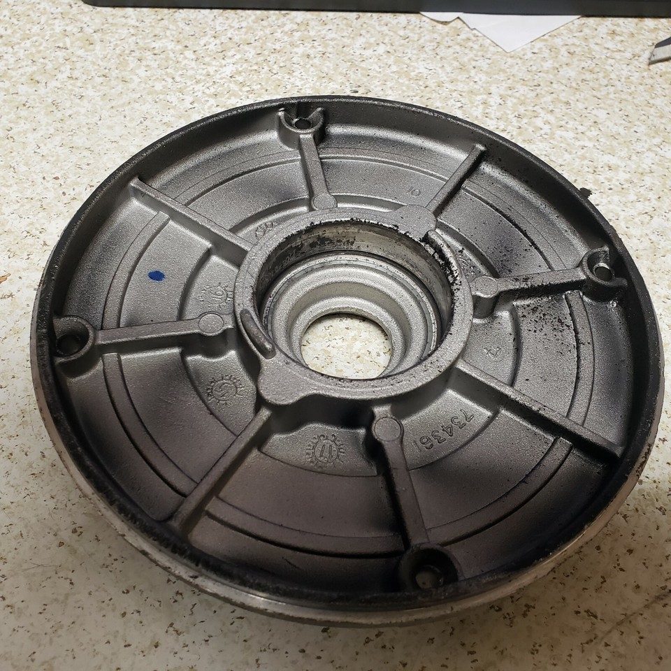 734361 Used Marathon Front End-bell from motor (USED/Good) | eBay