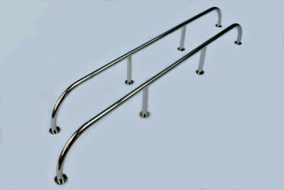 Pair Grab Rails High Level 1500mm X 25mm 316 Stainless Steel. Highly ...