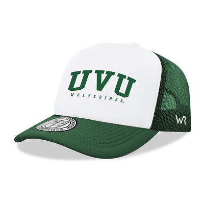 Utah Valley University Wolverines UVU Trucker Mesh Snapback Game Day ...
