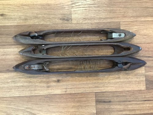 Antique Vintage Boat Shuttle Looms for Textile Weaving Loom Wood Metal ...