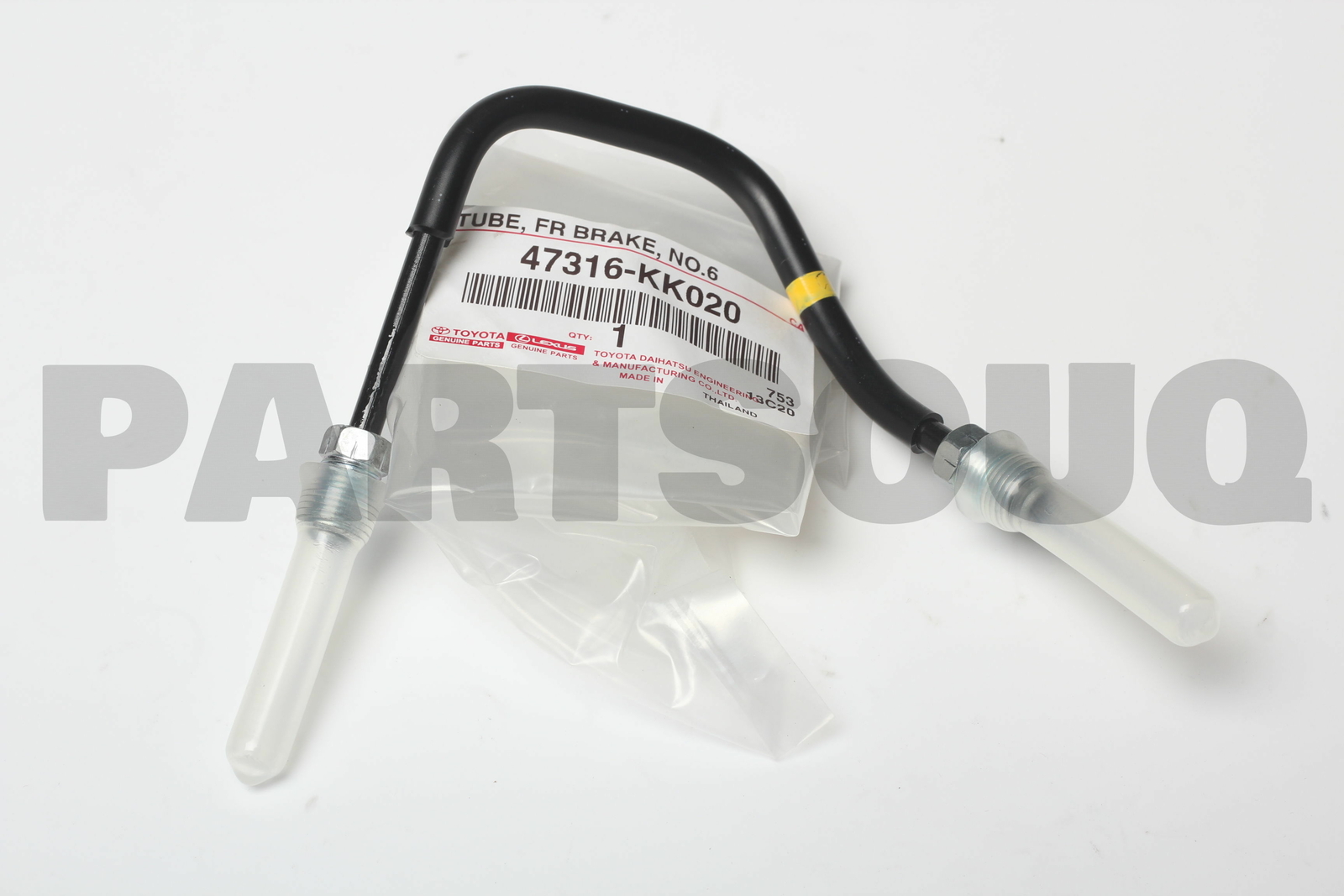 47316KK020 Genuine Toyota TUBE, FR BRAKE, NO.6 47316-KK020 | eBay