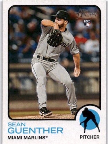SEAN GUENTHER RC 2022 Topps Heritage High Numbers #622 Marlins | eBay