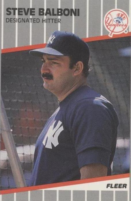 1989 Fleer Update - Steve Balboni #U-45 for sale | eBay