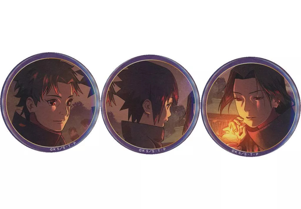 Naruto Badge Binz Uchiha Sasuke Itachi Shisui Set 2023 Autumn Shippuden ...