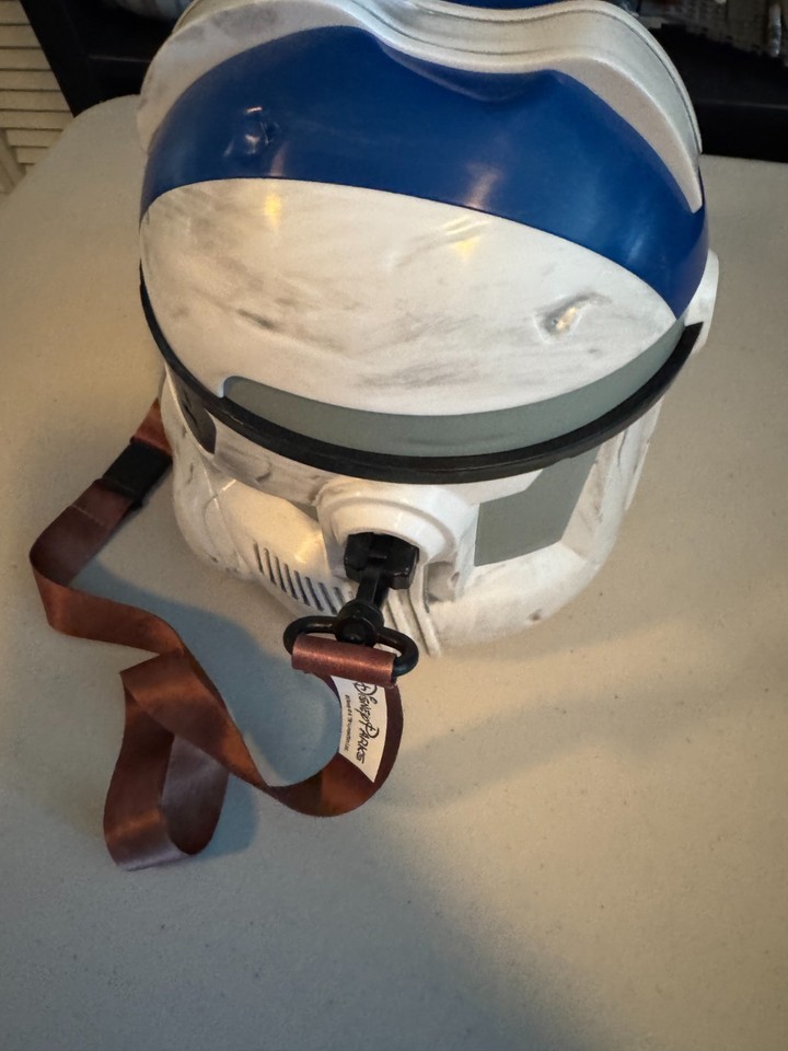 Disney Salvaged Clone Trooper Helmet Popcorn Bucket Star Wars Galaxys ...
