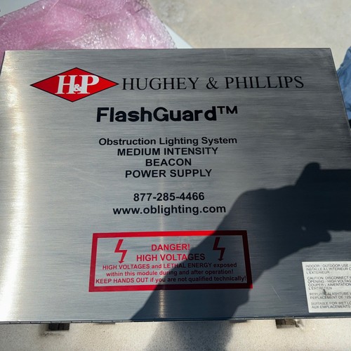 Hughey & Phillips FG3000 Power Supply Flashguard Obstruction Lighting ...