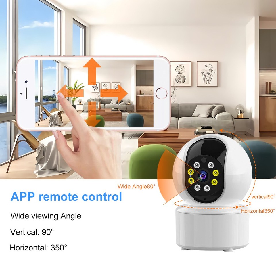 A10 Mini Camera Wifi Smart Digital IP Security CCTV LED Night Vision ...