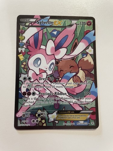 LP! SYLVEON EX RC32/RC32 2016 Generations Pokémon Radiant Collection ...