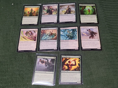 MTG Elf x10 Aurora Champion/Sylvan Messenger/Soulblade Renwer/Decorated ...