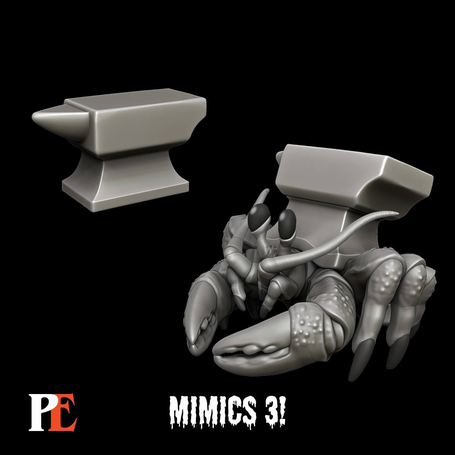 Anvil Mimic | Mimics 3 | Dungeons and Dragons D&D Miniature | eBay
