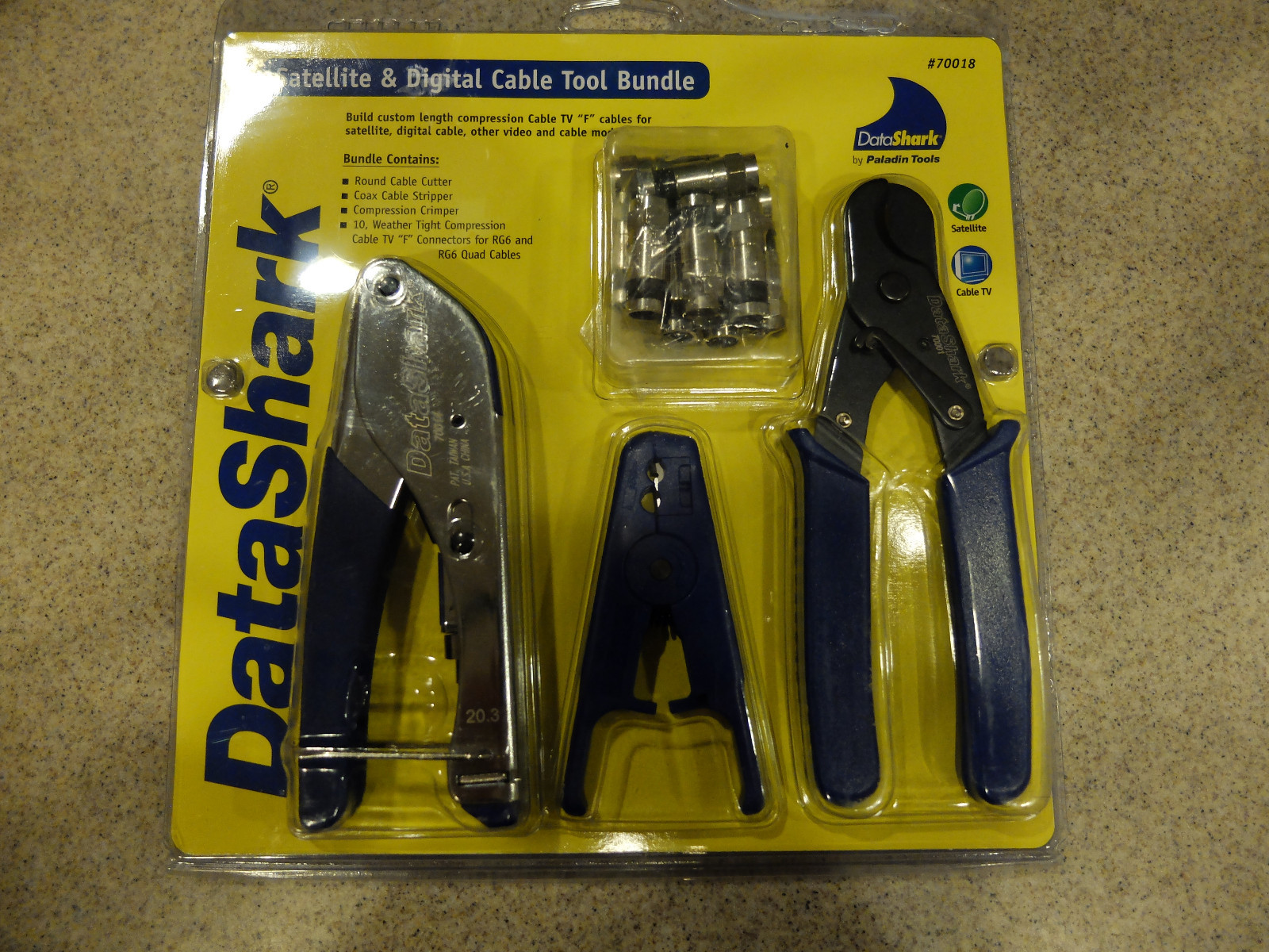 Datashark 70018 Weatherproof Compression Tool Bundle | eBay