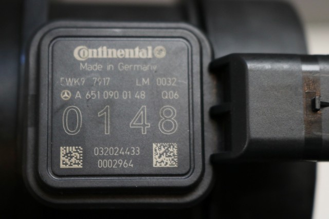 Mercedes Sprinter 2006-2013 MAS Air Flow Meter A6510900148 Continental ...