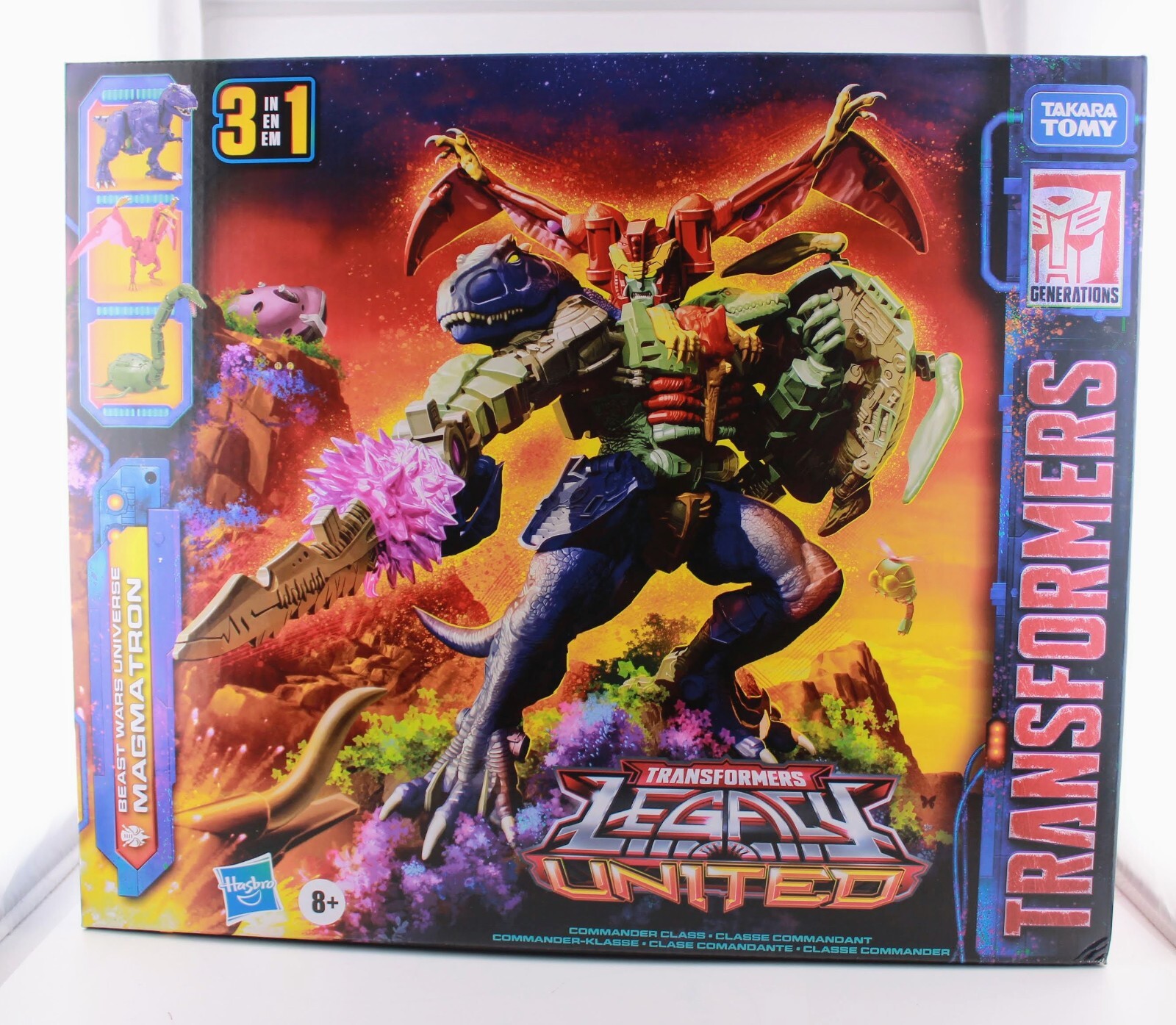 Transformers Legacy United Commander Class Magmatron - 3 in 1 Beast ...