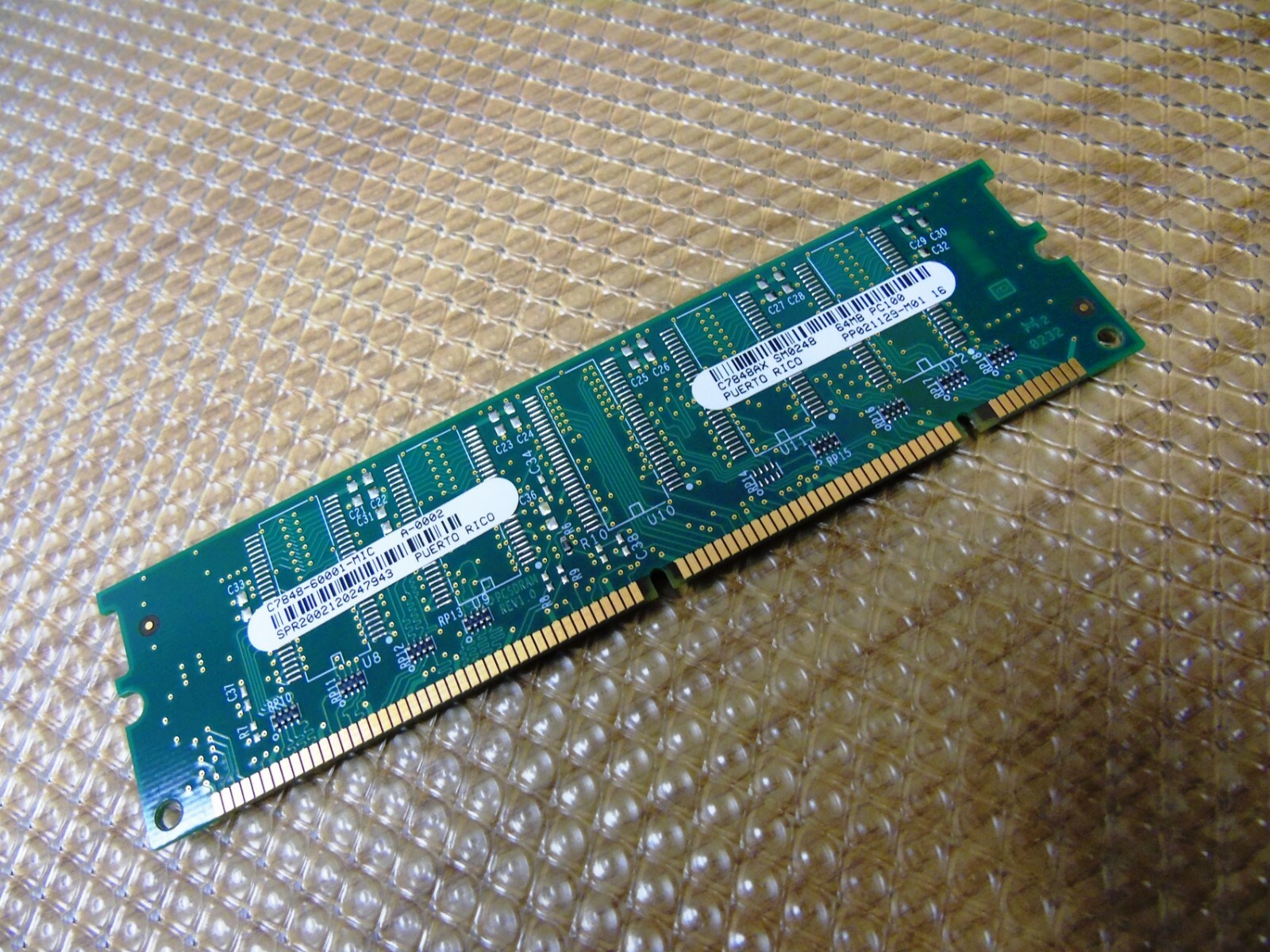 HP CLJ 4600 Printer 64MB, 168-pin SDRAM DIMM Memory Module C7848-60001 ...