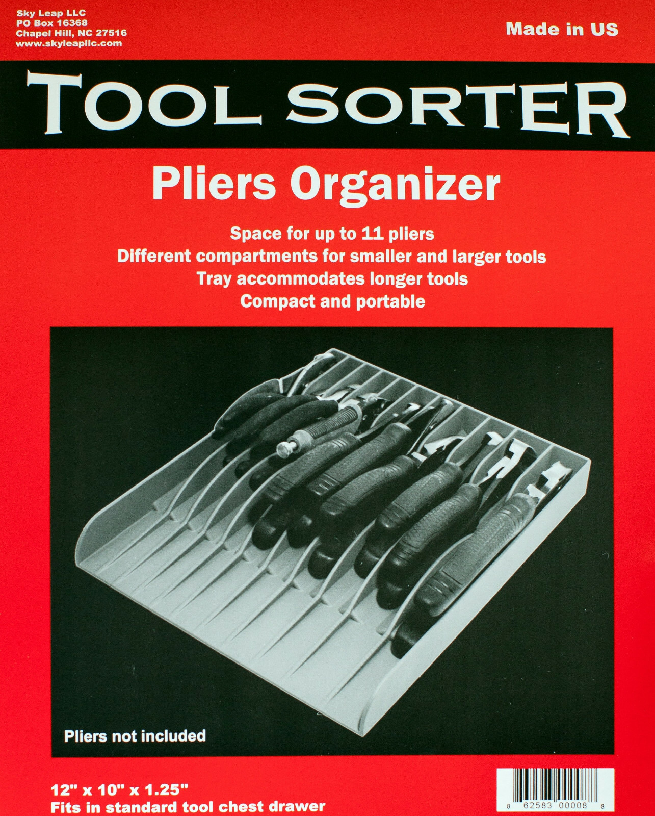 Tool Sorter Pliers Organizer - Black | eBay