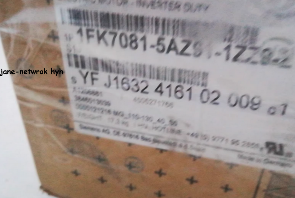 NEW motor- inverter duty 1FK7081-5AZ91-1ZZ9-Z 90days Warranty DHL/FEDEX ...