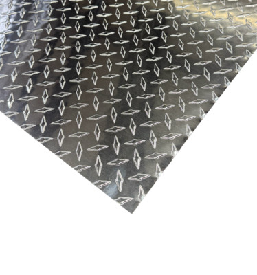 24" x 96" Aluminum Diamond Plate .025" (1/40") Thick Sheet Trailer, RV ...